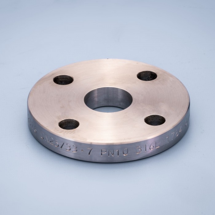 Brida plana EN1092-1-01 (DIN2576) Tipo A (cara plana) acero inoxidable Quality A304L Dimension ...